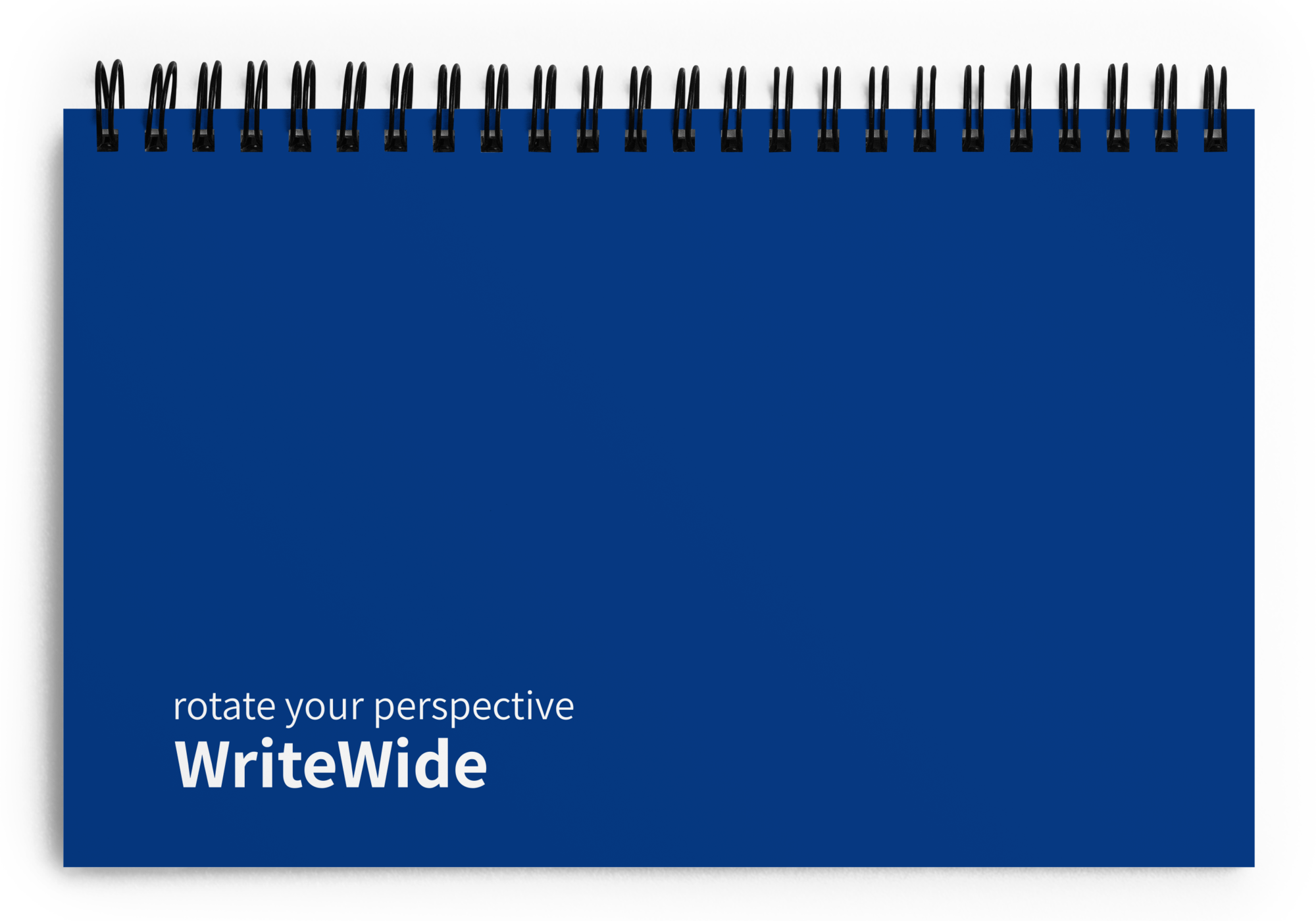 WriteWide - Landscape Notebooks - rotate your perspective