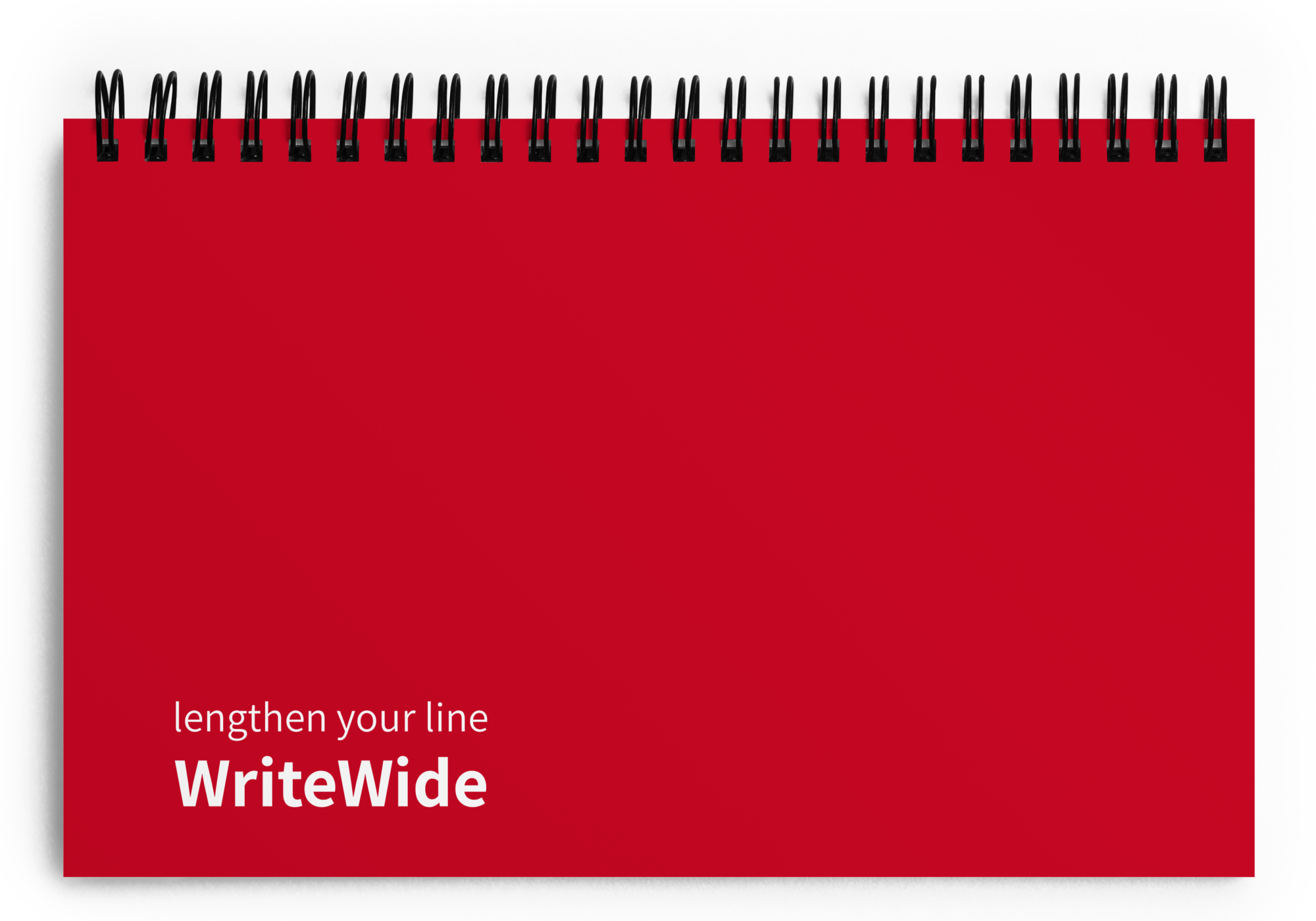 WriteWide - Landscape Notebooks - rotate your perspective